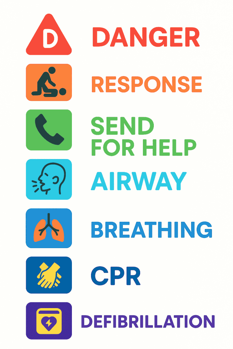 DRSABCD | First Aid Action Plan Explained